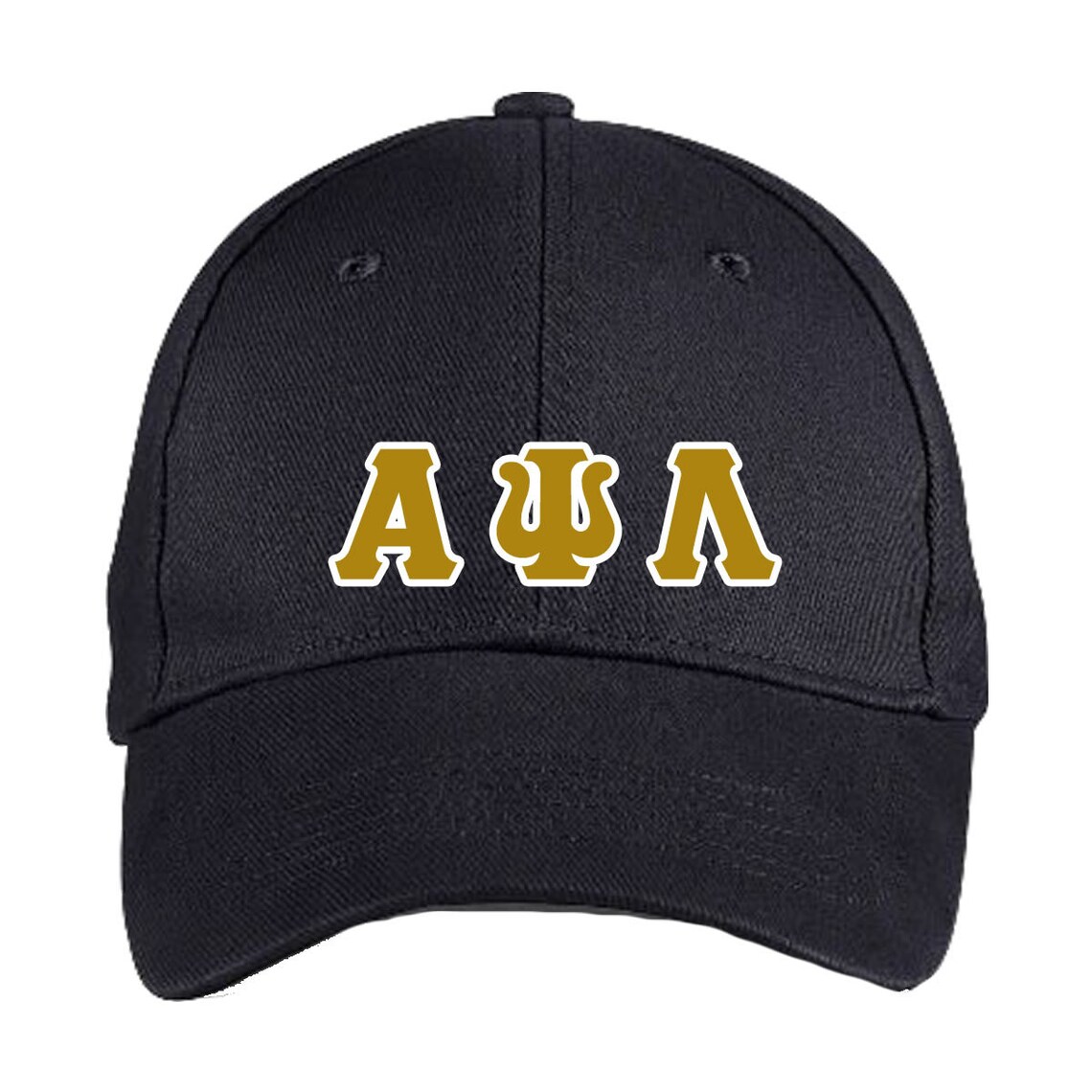 Alpha Psi Lambda Embroidered Black Position Hat - Etsy