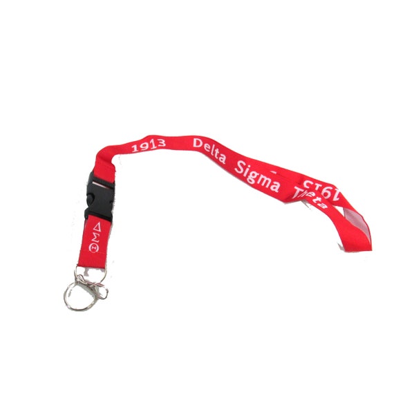 Delta Sigma Theta Lanyard - Etsy