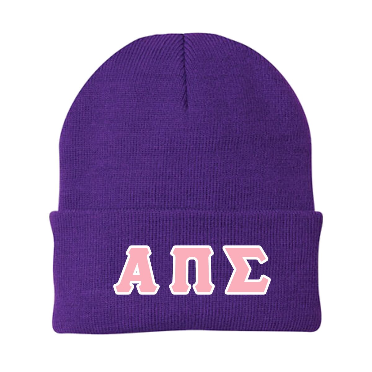 Alpha Pi Sigma Embroidered Beanie - Etsy