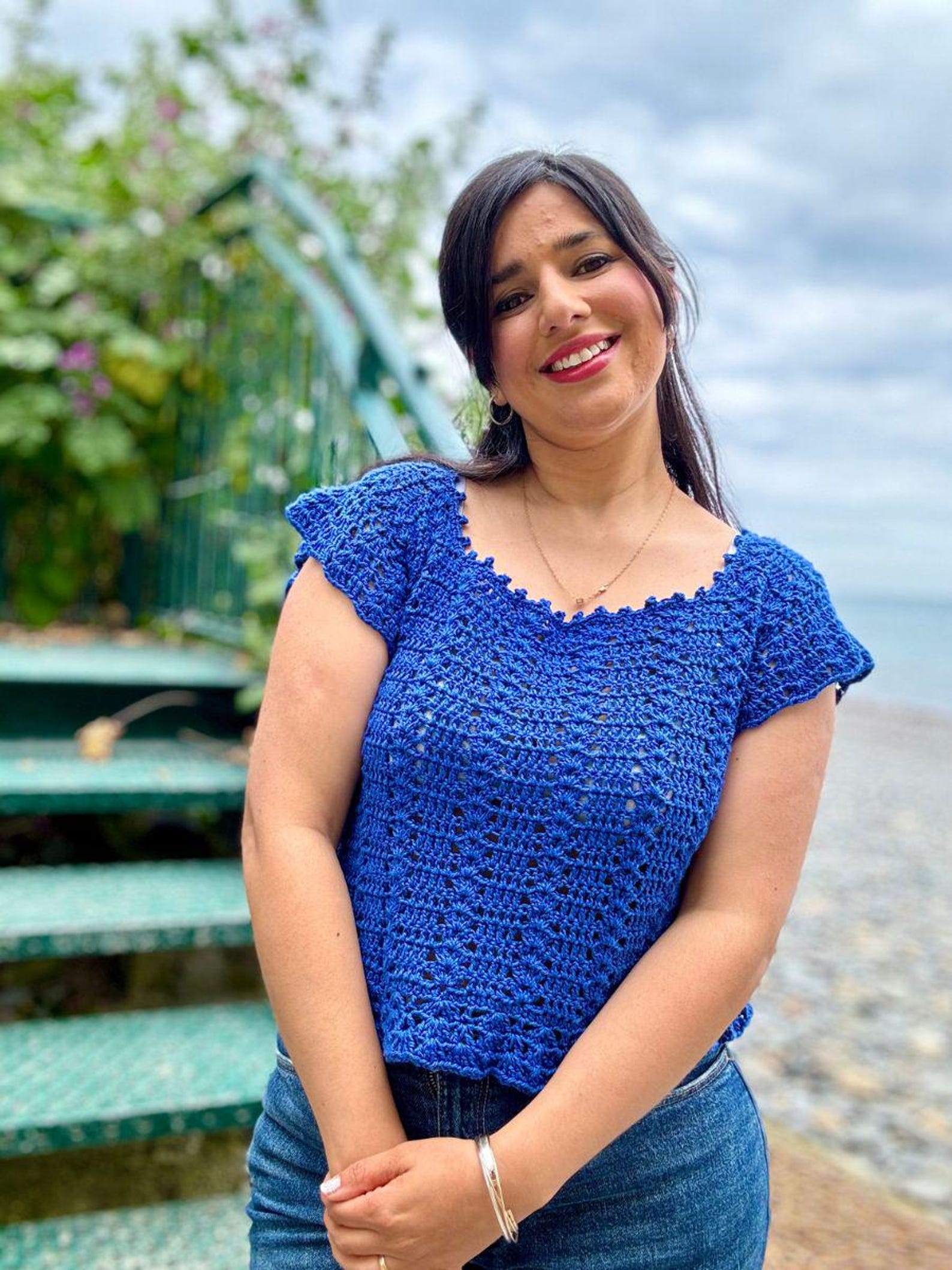 Bluebell Crochet Top Pattern: Easy Summer Tee (PDF Pattern) - Etsy