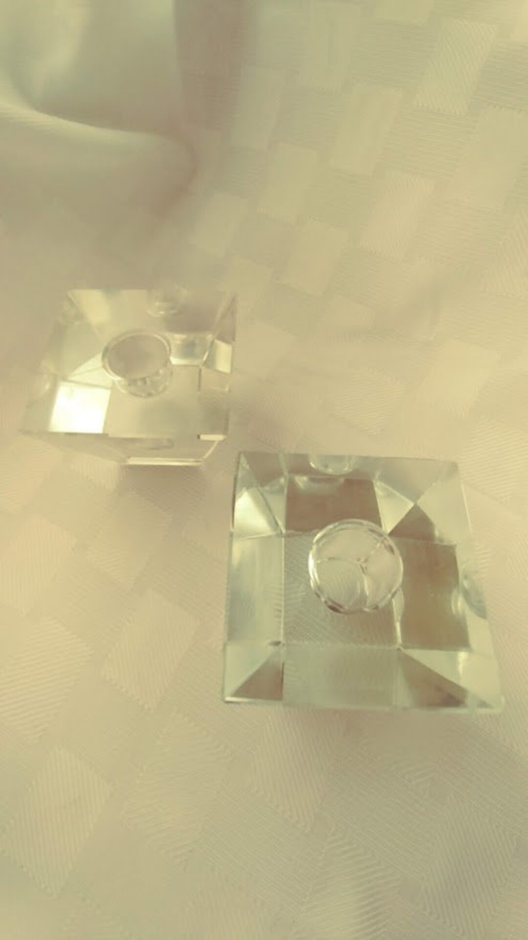 Crystal Candlestick Base - Etsy