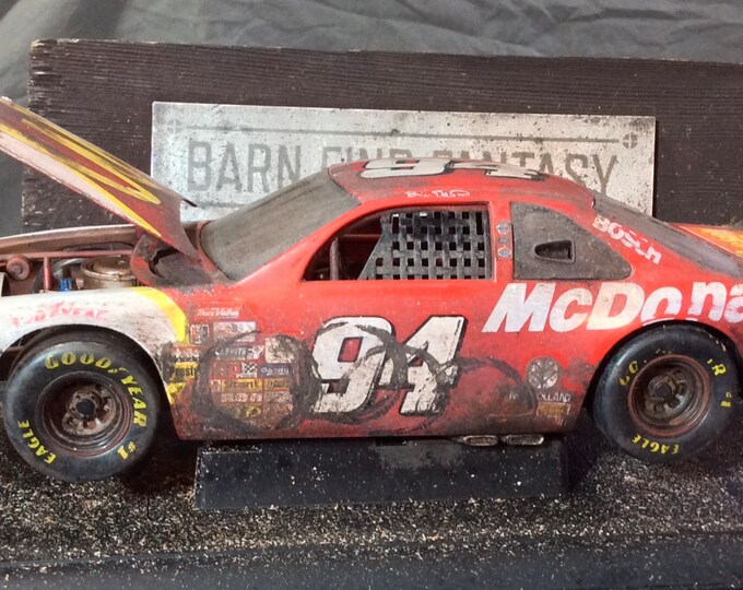 Barn Find 1996 Bill Elliott NASCAR Thunderbird Model, Custom Made, Race ...