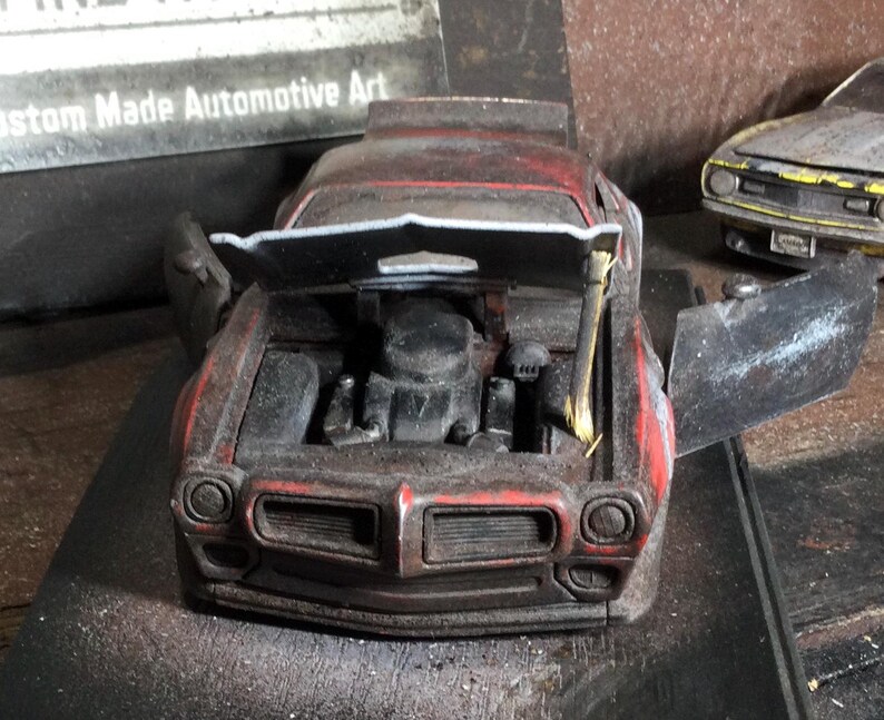 Barn Find 1972 Pontiac Firebird Restomod Die Cast Model, 1:24, Custom ...