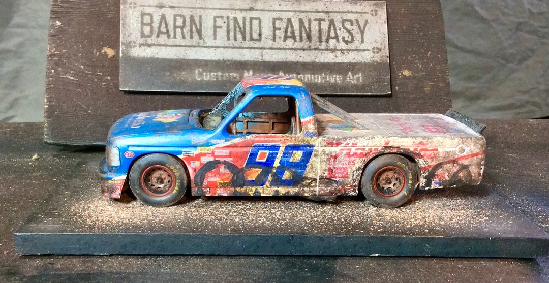Barn Find 1995 NASCAR Ford Supertruck Die Cast Model, Custom Made, Race ...