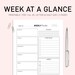 Printable Life Planner, Undated Life Planner, Printable Planner Bundle ...