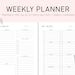 Printable Monthly Calendar Landscape, Minimalist Calendar Template ...