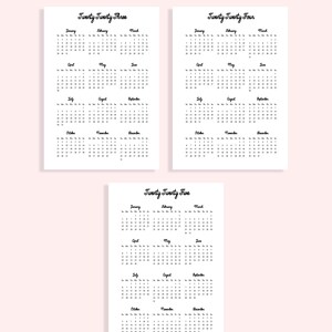 Printable Life Planner, Undated Life Planner, Printable Planner Bundle ...