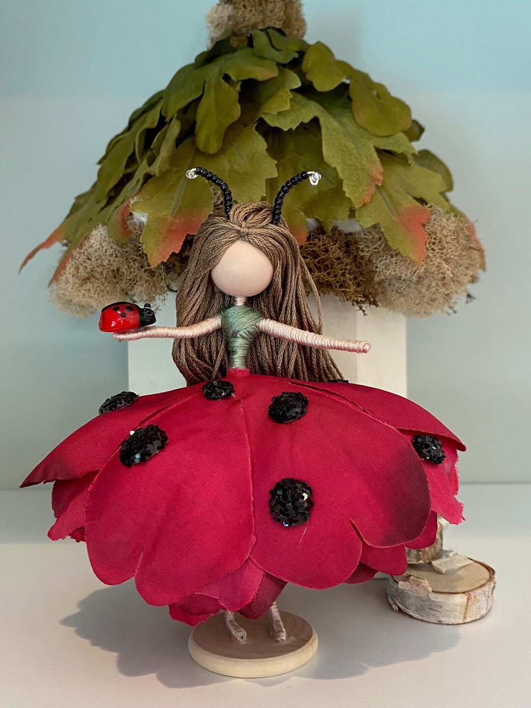 Ladybug Fairy- Made to Order - Etsy