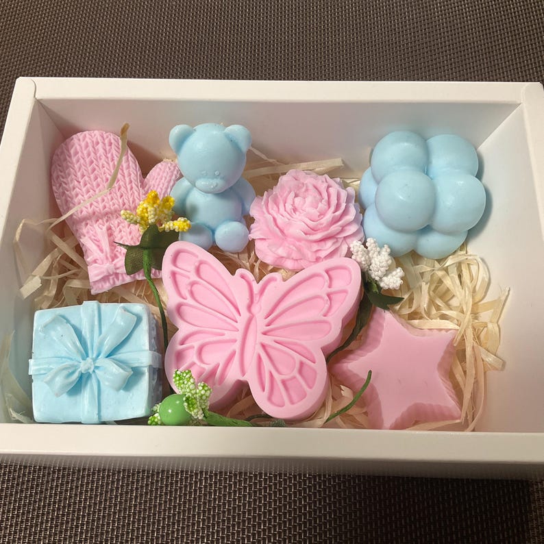 Handmade Set Bar Soap, Scented Soap Made From Natural Products ...