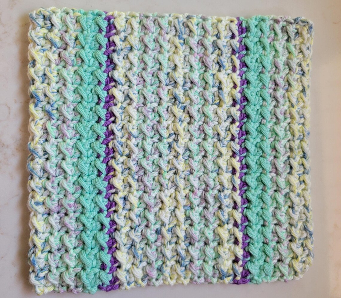 Dish/wash Cloths - Crocheted - Cotton - Etsy