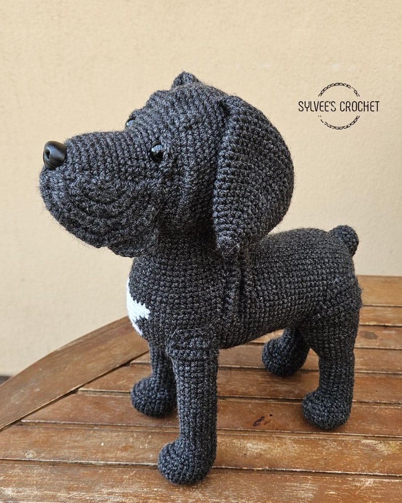 Cane Corso Dog Crochet Pattern - Etsy