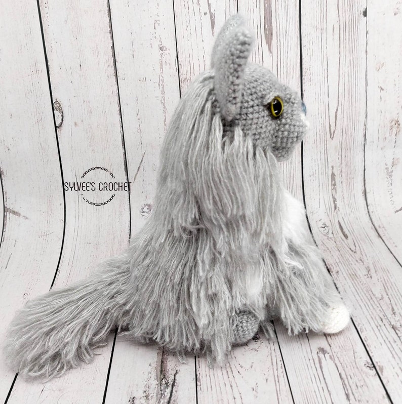 Maine Coon Cat Crochet Pattern - Etsy