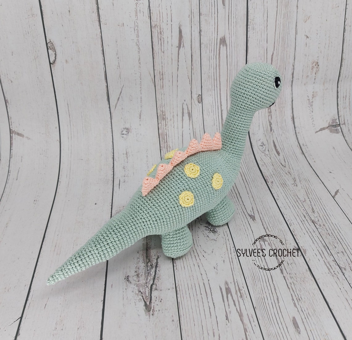 Olivia the Diplodocus Crochet Pattern - Etsy