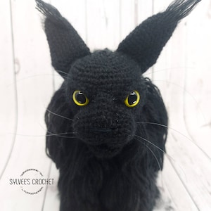 Maine Coon Cat Crochet Pattern - Etsy