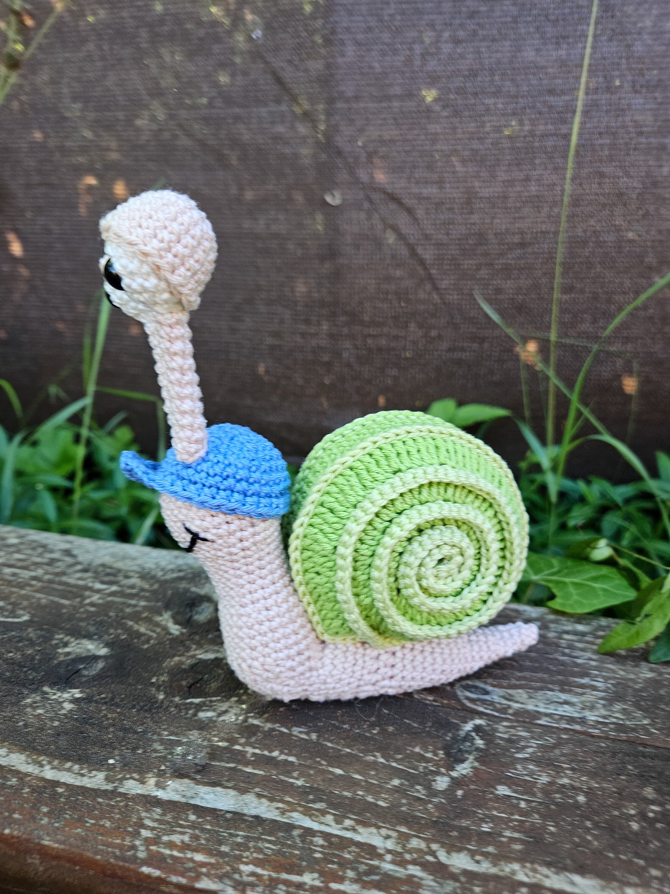 Little Crochet Snail With Cap Pattern - Etsy