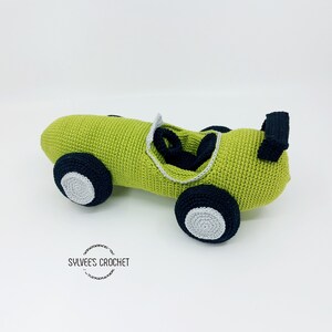 Sports Car Crochet Pattern - Etsy