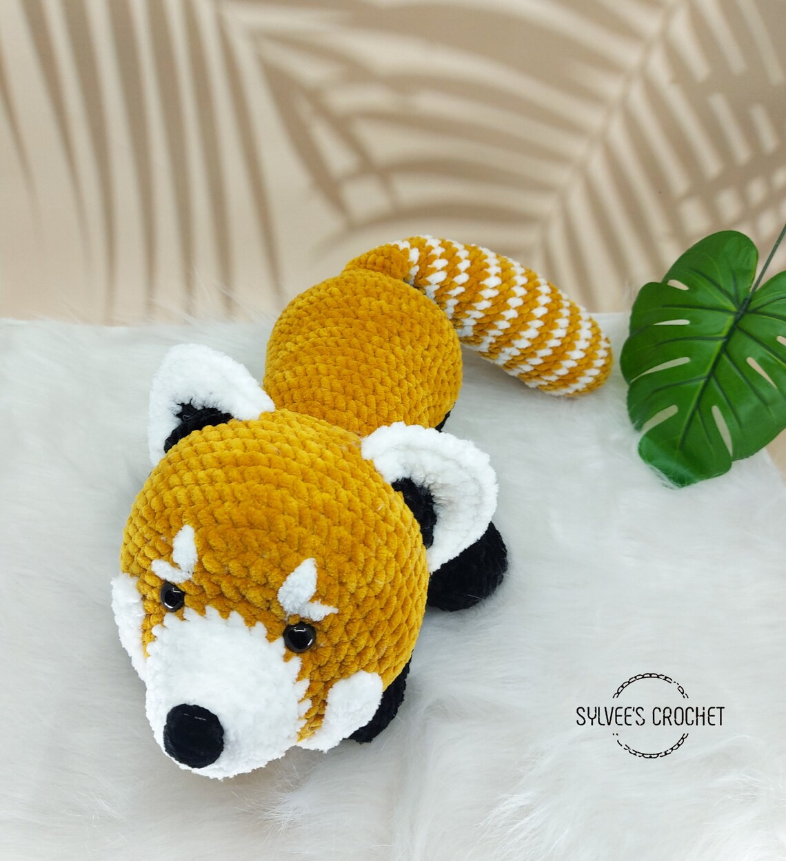 Red Panda Crochet Pattern - Etsy