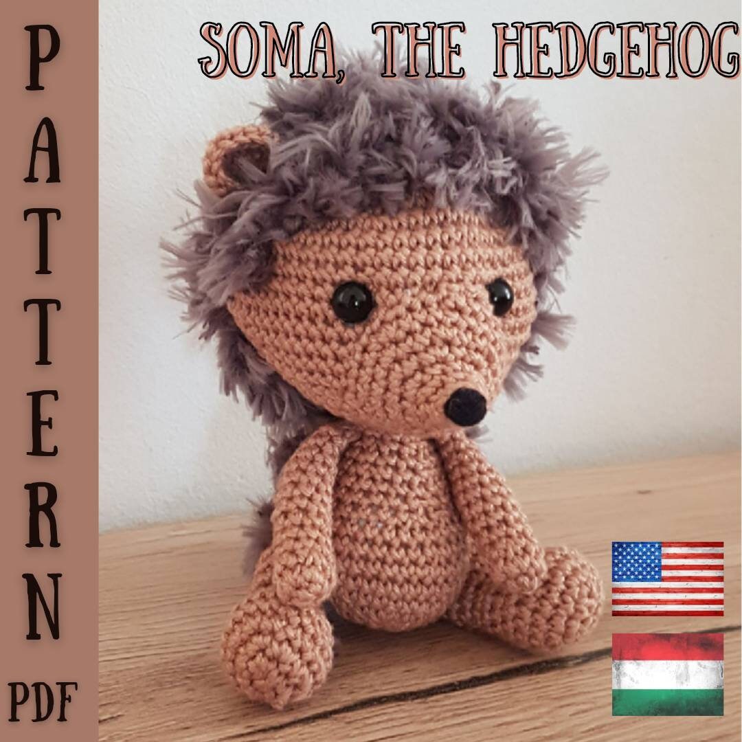 Soma, the Hedgehog Crochet Pattern - Etsy