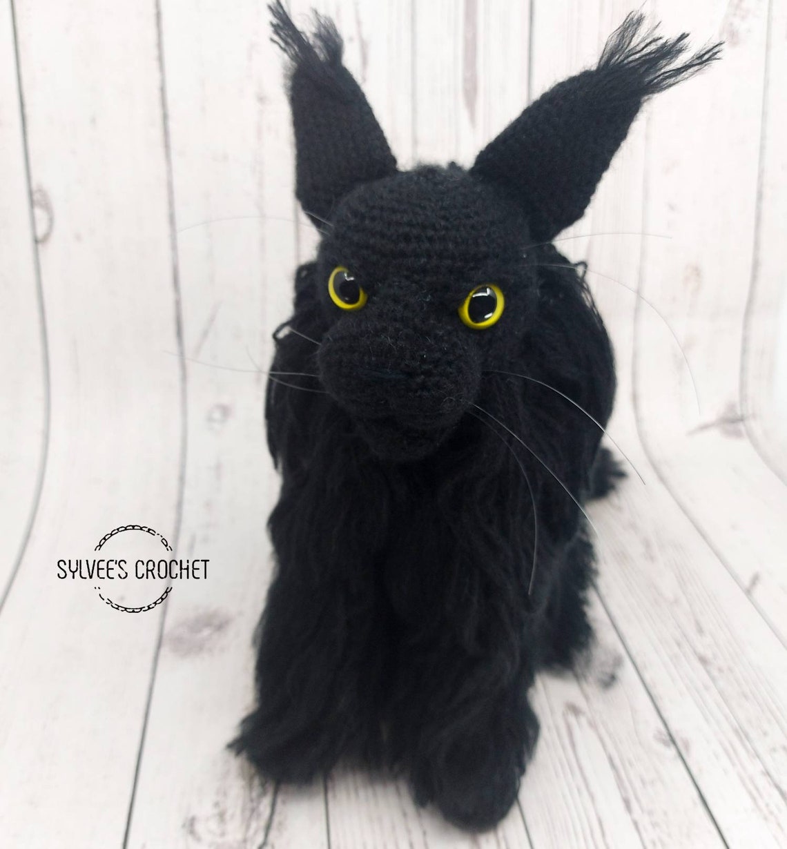 Maine Coon Cat Crochet Pattern - Etsy