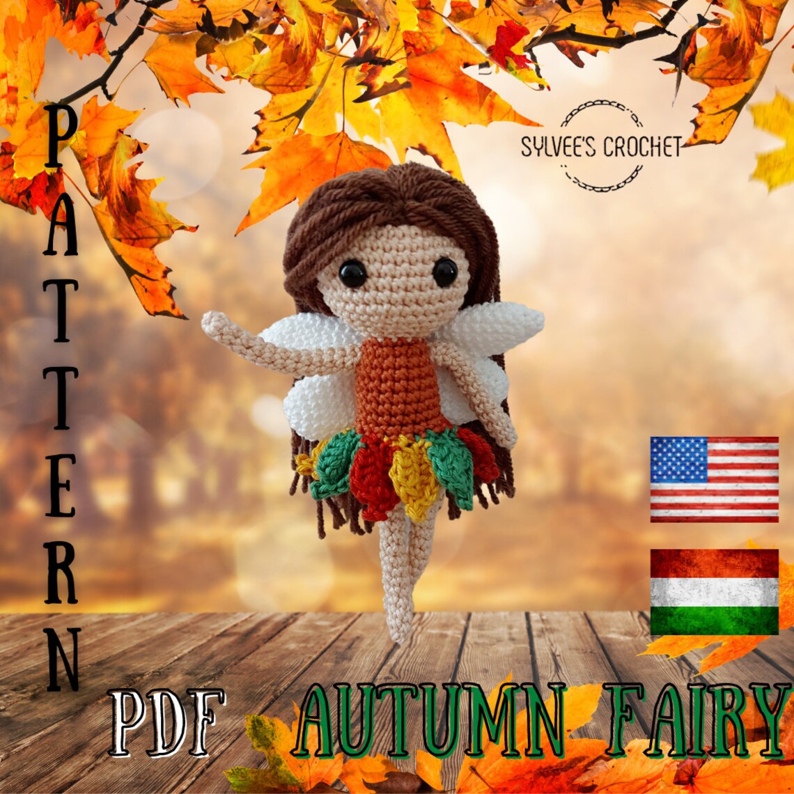 Autumn Fairy Crochet Pattern - Etsy