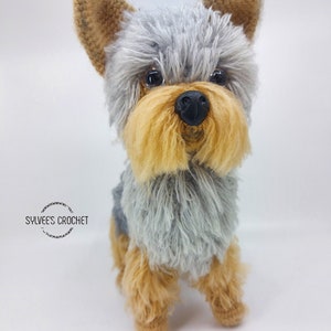 Yorkshire Terrier Crochet Pattern - Etsy