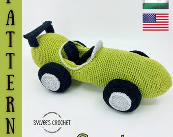 Porsche Amigurumi Crochet Pattern, Sports Car Amigurumi, Crochet ...