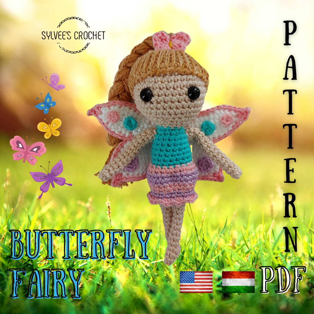 Butterfly Fairy Crochet Pattern - Etsy
