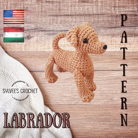 Labrador Crochet Pattern - Etsy
