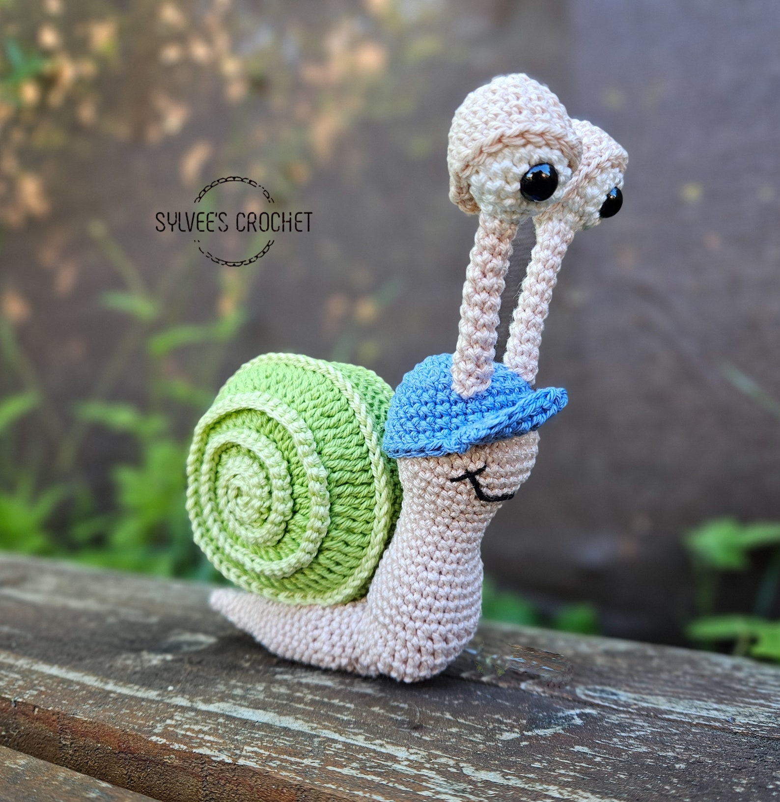Little Crochet Snail With Cap Pattern - Etsy