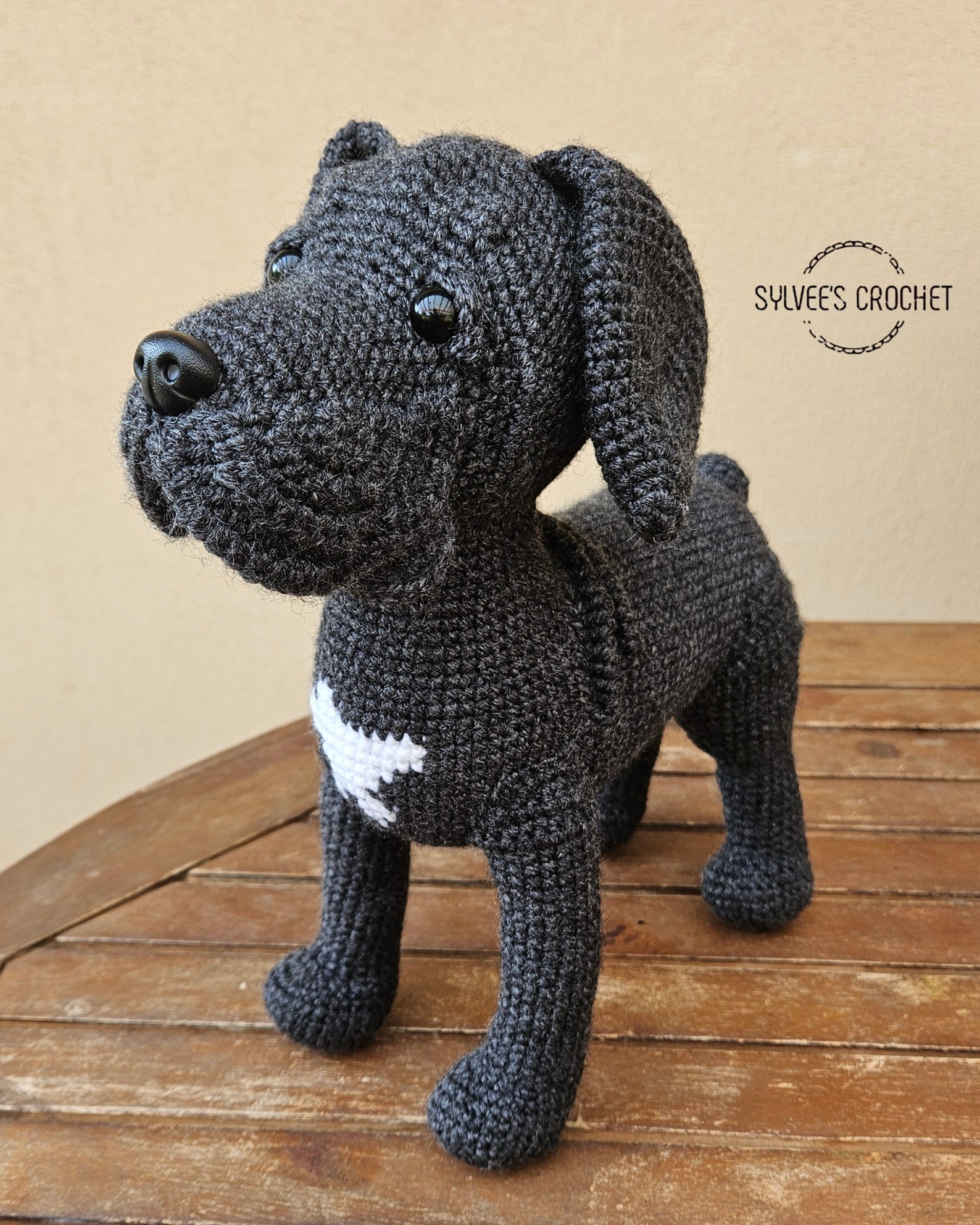 Cane Corso Dog Crochet Pattern - Etsy
