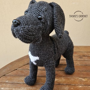 Cane Corso Dog Crochet Pattern - Etsy