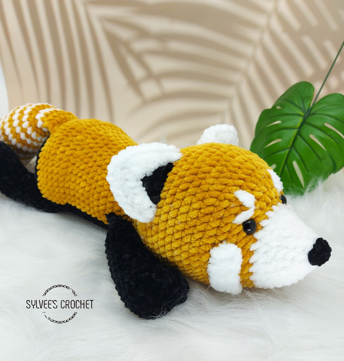 Red Panda Crochet Pattern - Etsy