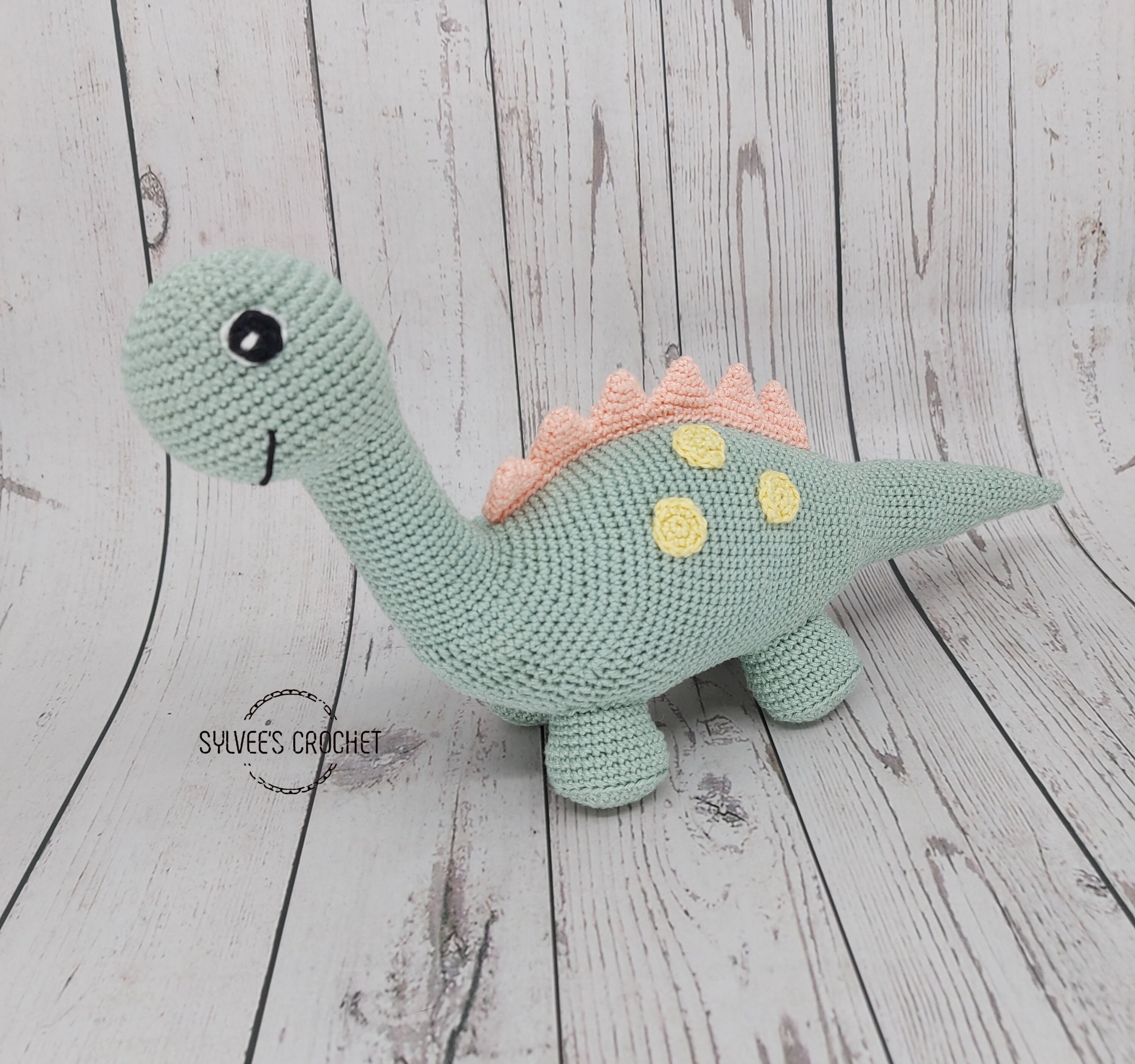 Olivia the Diplodocus Crochet Pattern - Etsy