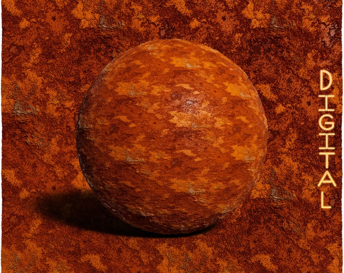 150 Procreate Rust Texture Brushes, Industrial Texture, Rust Effect ...