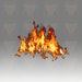 Digital Fire Overlays 2K - Etsy