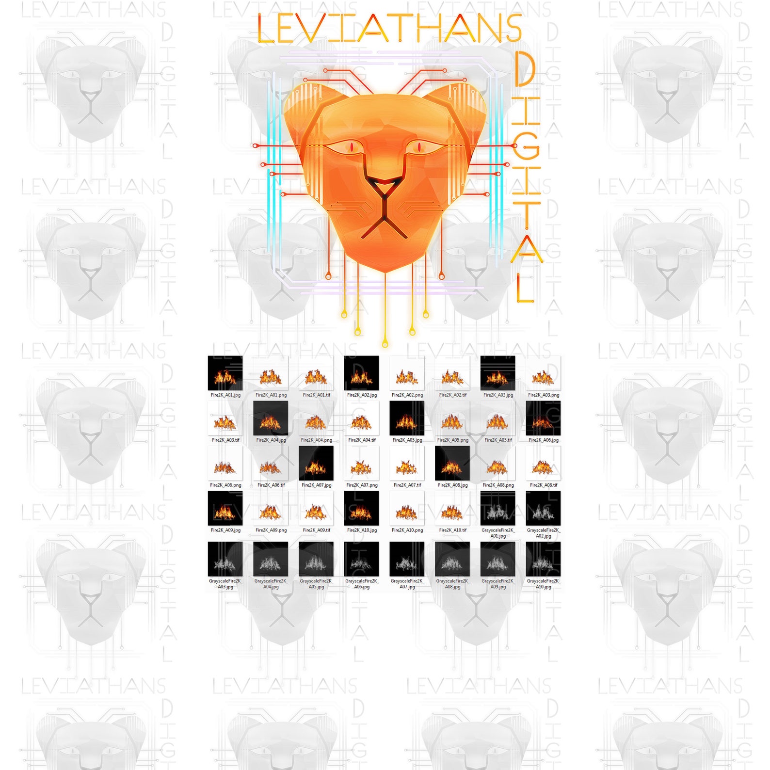 Digital Fire Overlays 2K - Etsy