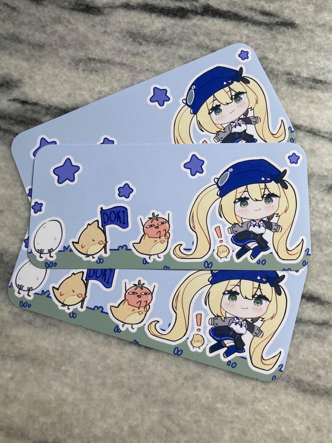 Vtuber Dokibird Sticker Sheet - Etsy
