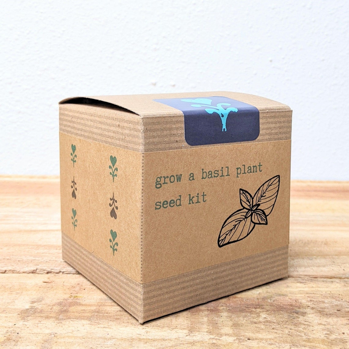 Organic Basil Beginner Grow Kit - Etsy