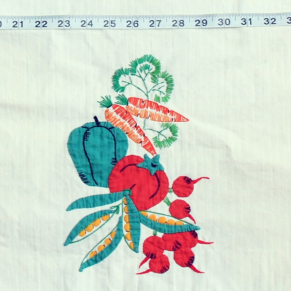 Vegetable Applique - Etsy