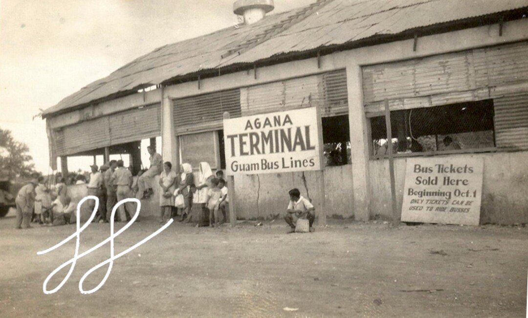 Vintage Guam Bus Lines - Etsy