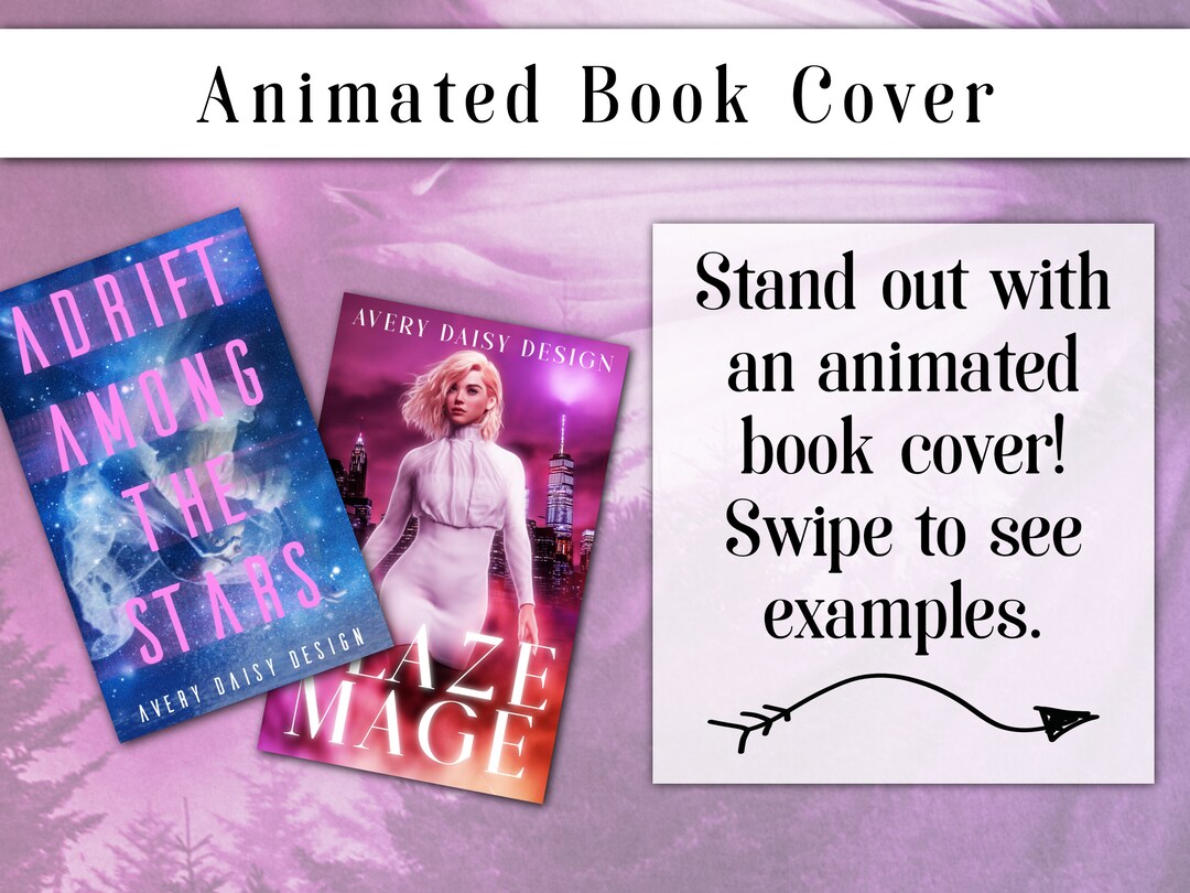 Animated Book Cover Movie / Book Marketing / Indie Author - Etsy