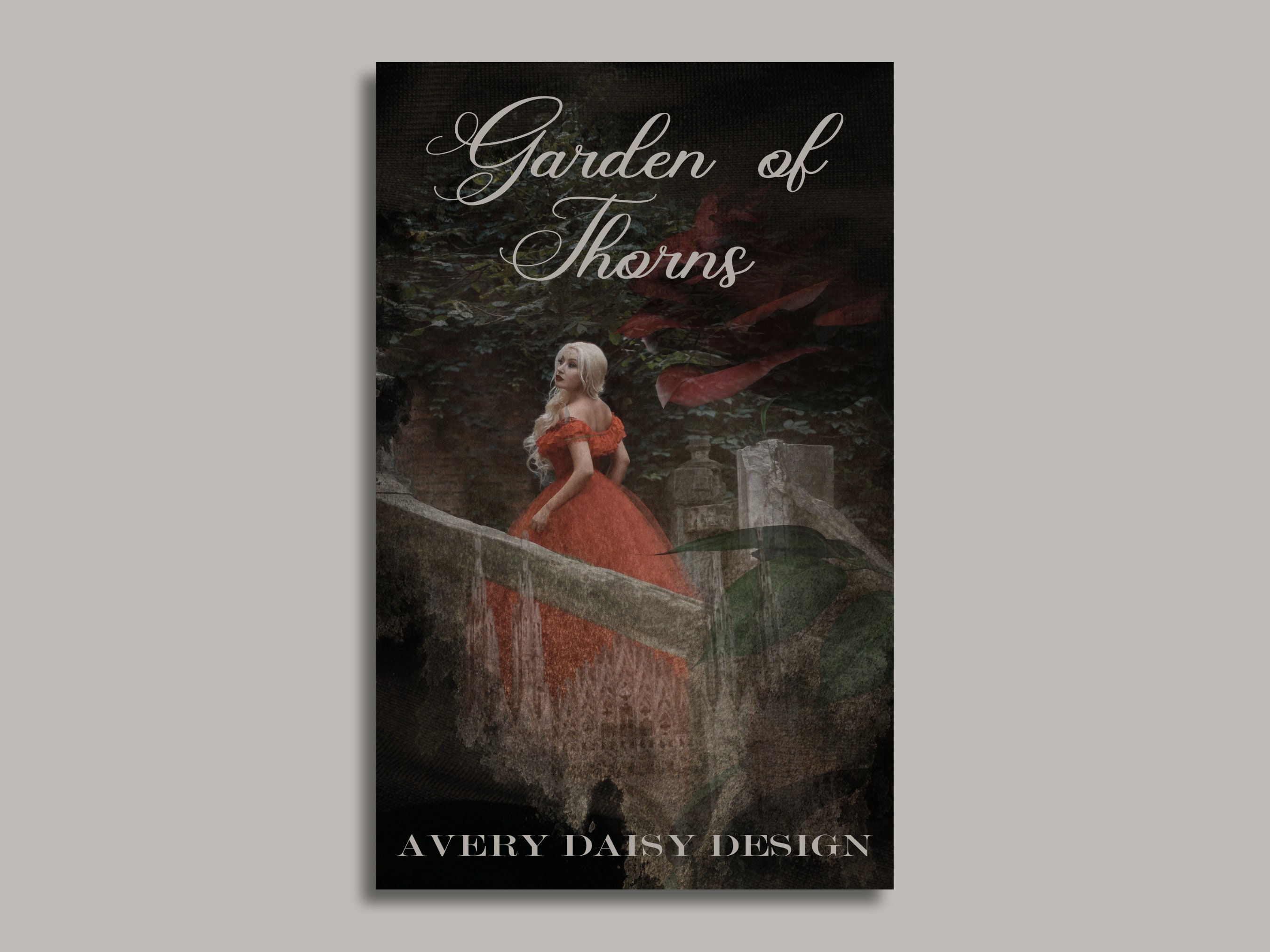 Gothic Romance Book Design Premade Book Cover Paranormal - Etsy