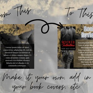 20 Editable Instagram Templates for Romance Authors/writers & Book ...