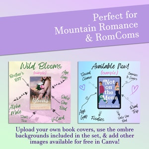 SQUARE STYLE: Book Trope Canva Template, Instagram Book Trope Arrow ...