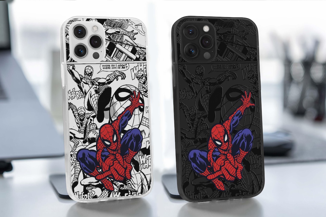 Spider-man Comic Book Phone Case | Marvel Superhero Cover for Iphone ...