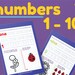 Numbers 1 to 10 Printable Learning for Children Learning | Etsy