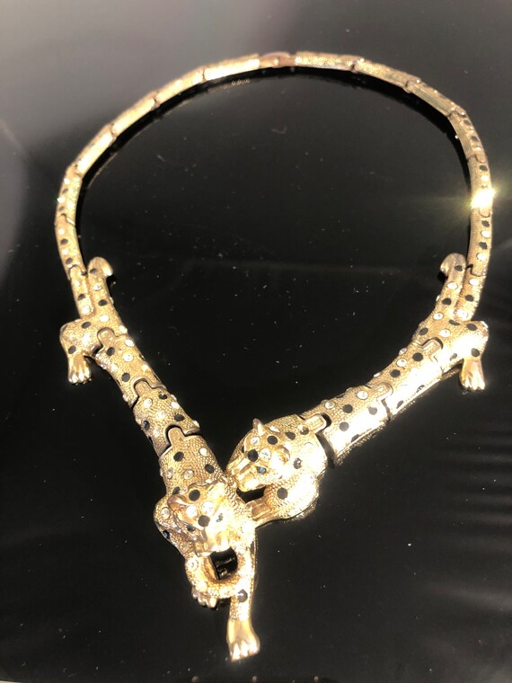 Rare Vintage Double Panther From the 80s - Gem