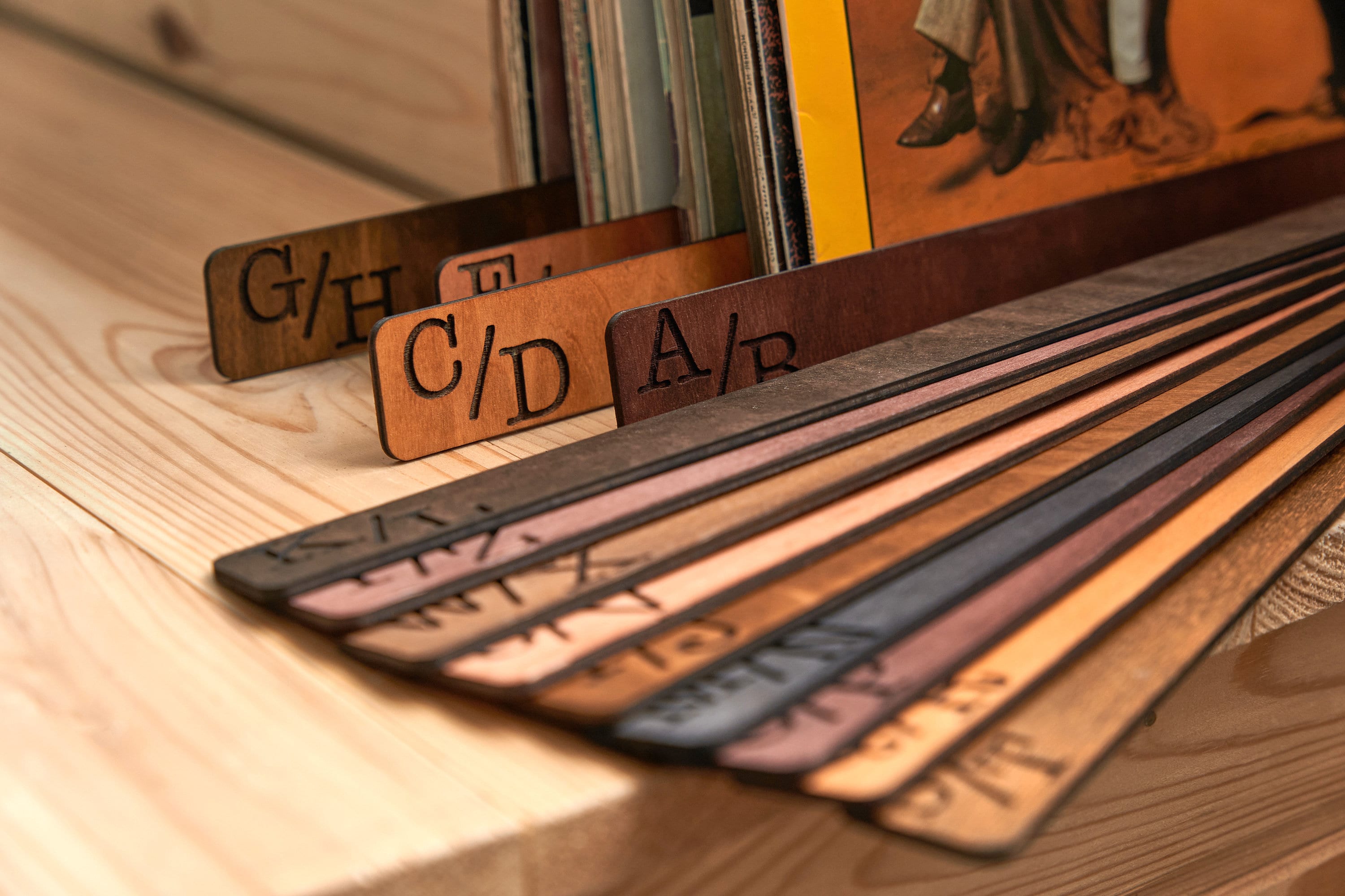 Vinyl Record Divider Record Album Alphabet Dividers Vinyl - Etsy