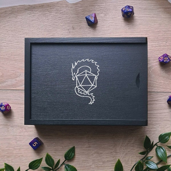 Dungeons and Dragons Wooden Box - Etsy