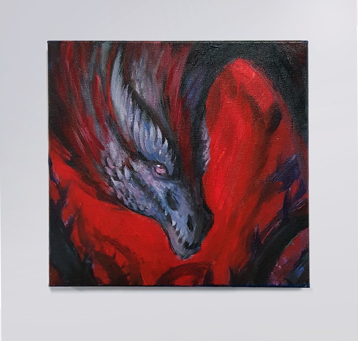 Dragon Painting Acrylic